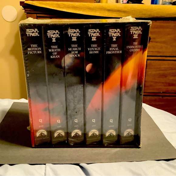 Other | 1993 Paramount Star Trek The Movie Collection 6 Vhs Set In ...